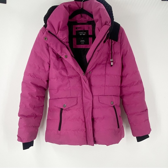 Noize | Jackets & Coats | Noize Winter Jacket Ski Snow Snowboard Womens Medium Pink Hood Puffer ...